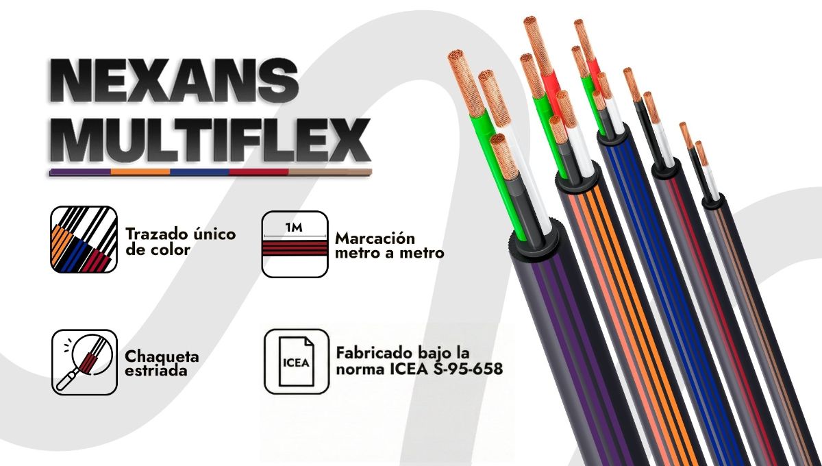 Nexans - MULTIFLEX CABLES TC 600V 18 AWG - 10 AWG