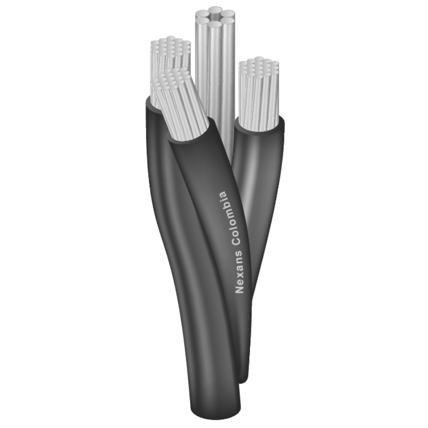 Nexans - CABLES MULTIPLEX AUTOSOPORTADOS (Neutro ACSR Aislado)